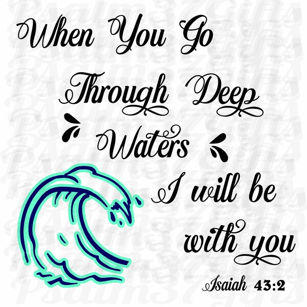Through Deep Waters - Etsy