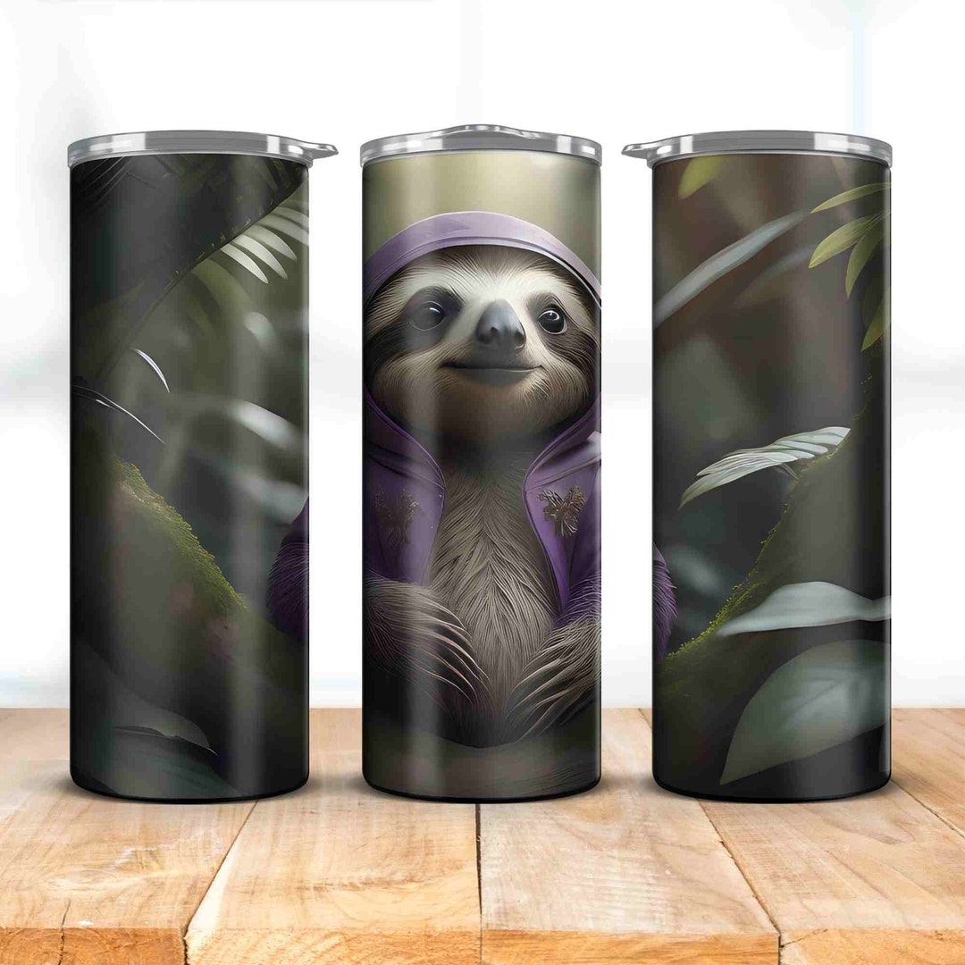 3D Baby Sloth Png Premium Graphics Printable Art 600DPI Hyper Realistic ...