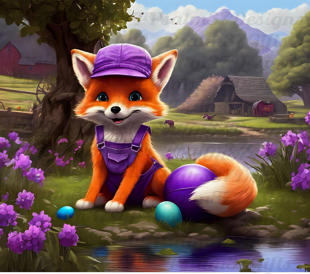 Adorable Baby Fox Png Flowers Sippy Cup Png Baby Bottle Kids Cup Purple ...