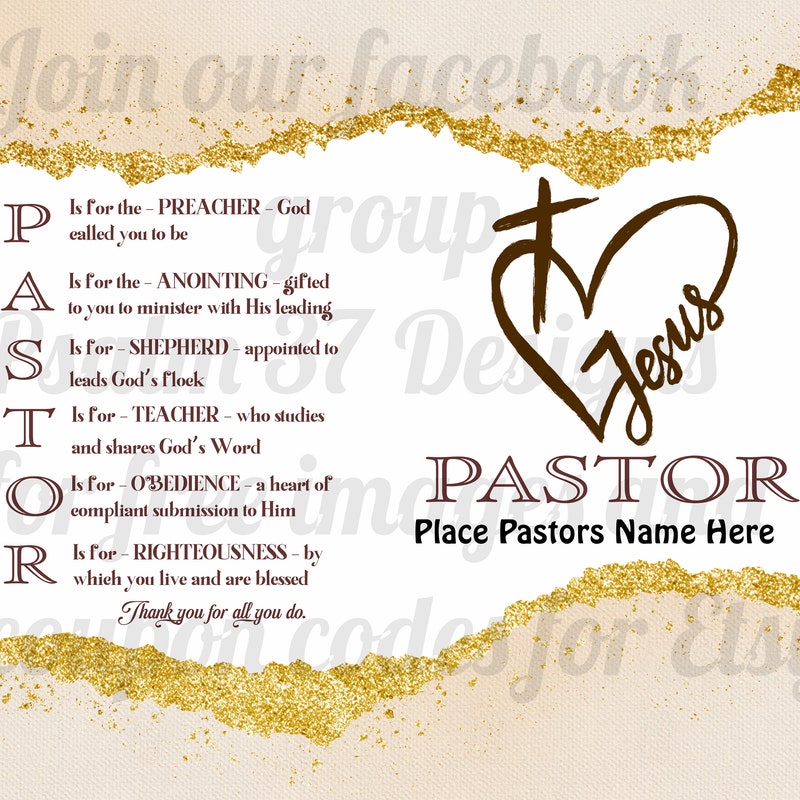 Pastor Anniversary Clip Art - Etsy
