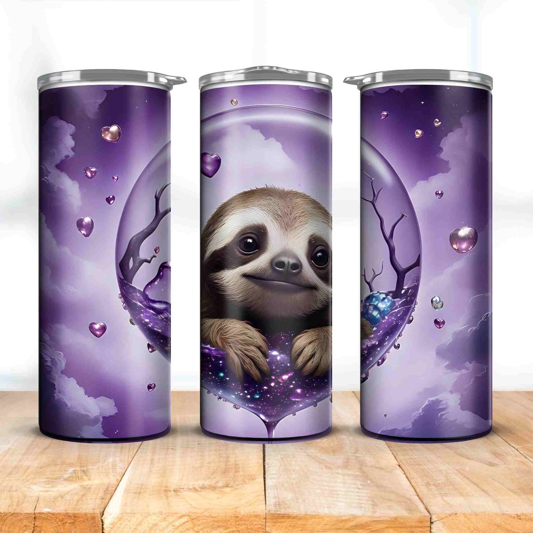 3D Baby Sloth Png Premium Graphics Printable Art 600DPI Frameable ...