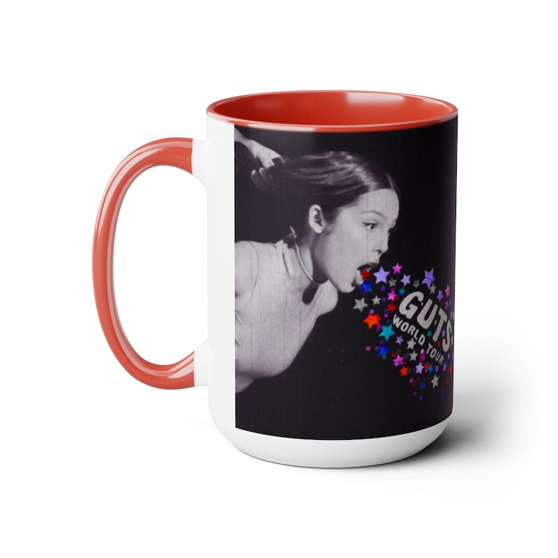Olivia Rodrigo Guts Tour Mug Liv Rod Mug GUTS Two-tone Coffee Mugs ...