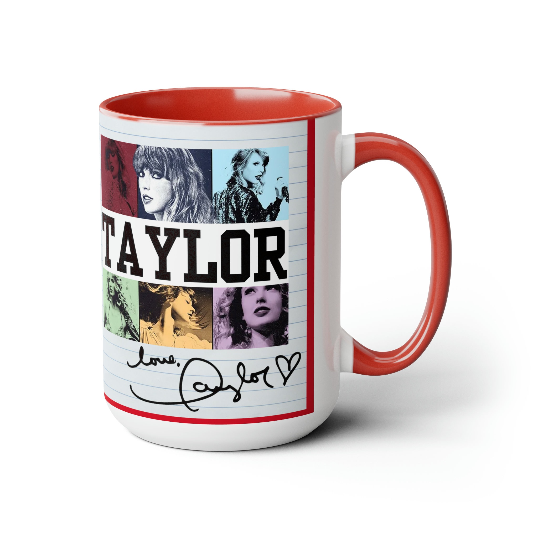 Taylor Swift Mug Eras Tour Two Tone Coffee Mug, 15oz 2 Colors Taylor ...