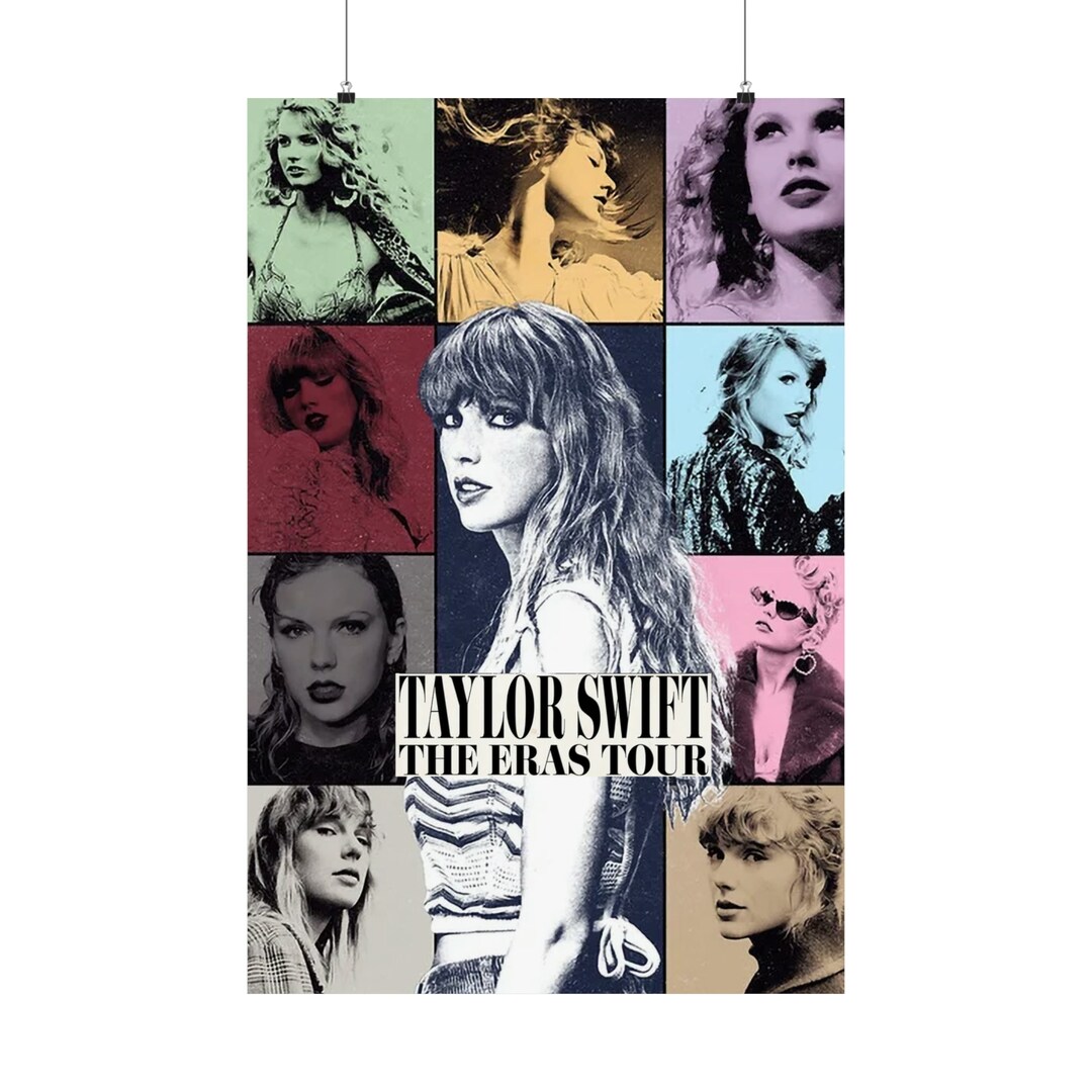 Taylor Swift ERAS Tour Poster Premium Matte Vertical Posters in 3 Sizes ...