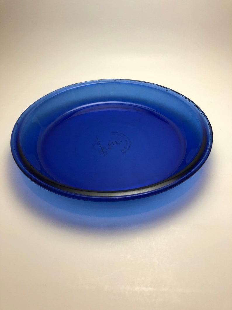 Cobalt Blue Glass Bakeware Set in Anchor Hocking Vibrant Blue | Etsy