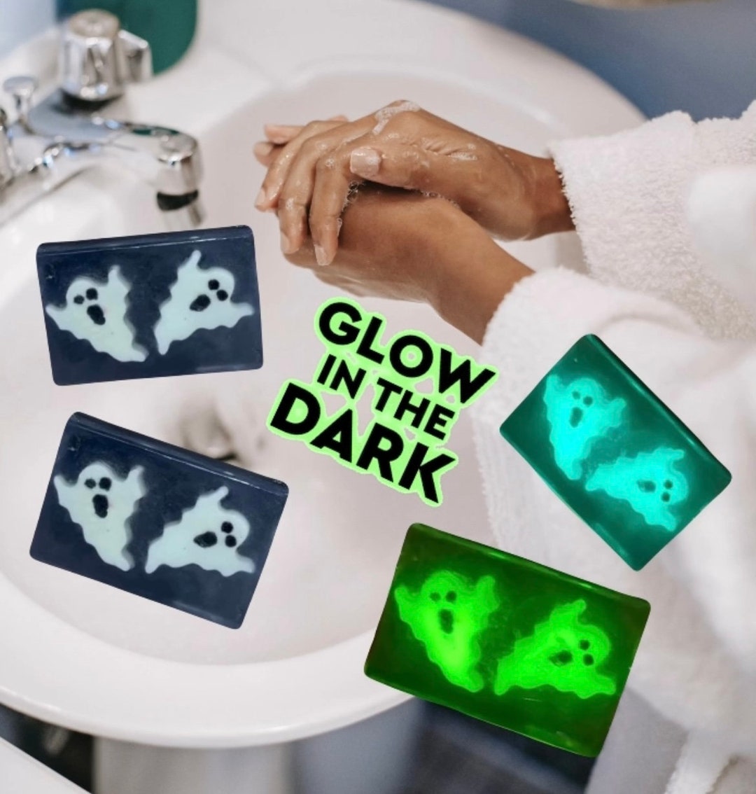 Glow in the Dark Ghost Soap, Festive, Halloween, Spooky - Etsy