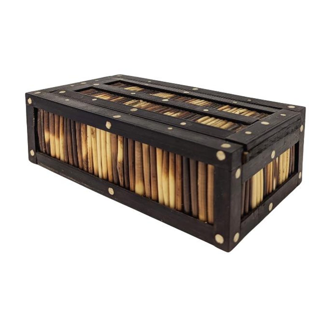 Antique Porcupine Quill Box Anglo Indian Box Handcrafted in Ebony and ...