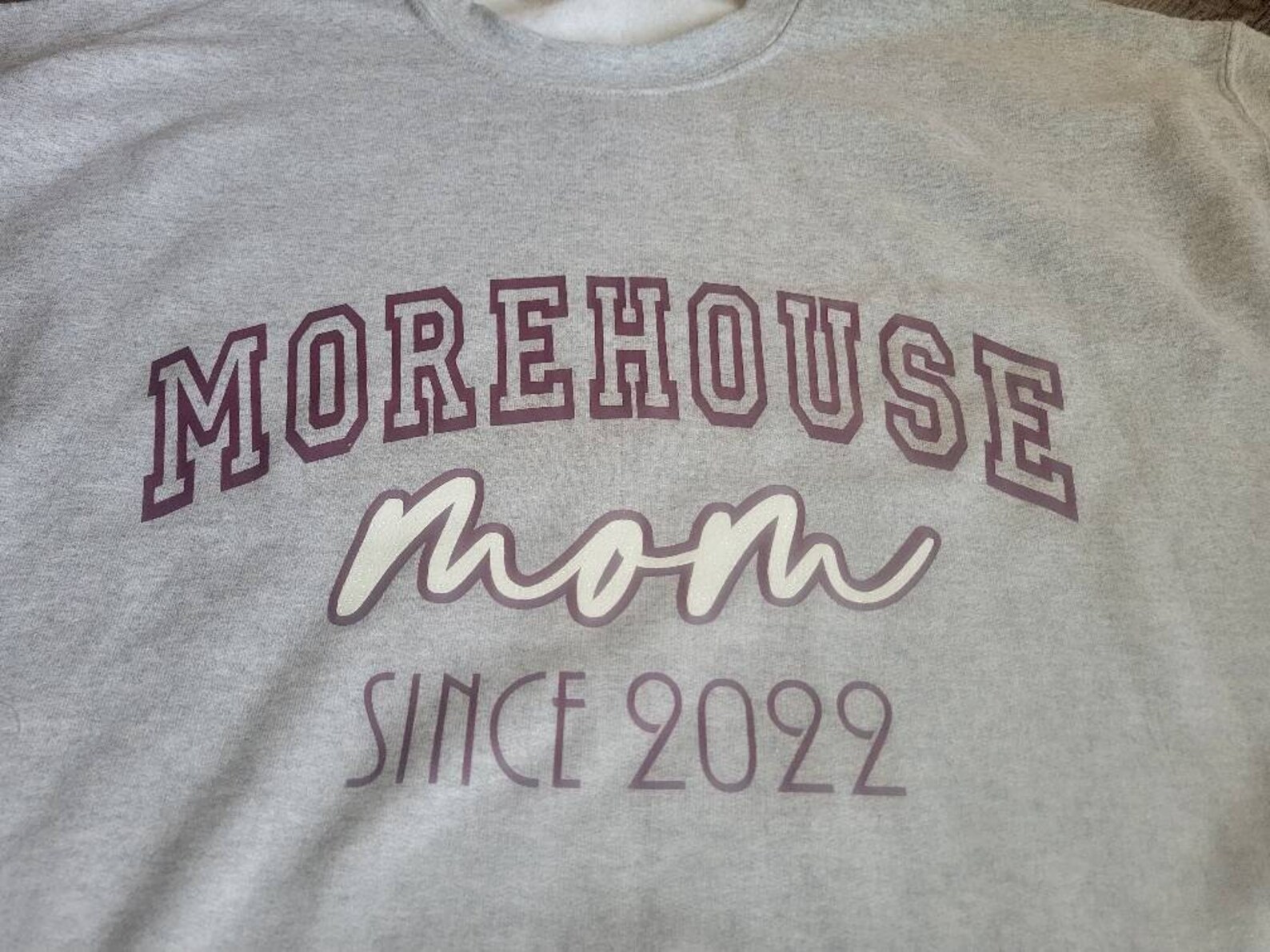 Morehouse Wife or Mom Gray Tshirt or Sweatshirt - Etsy