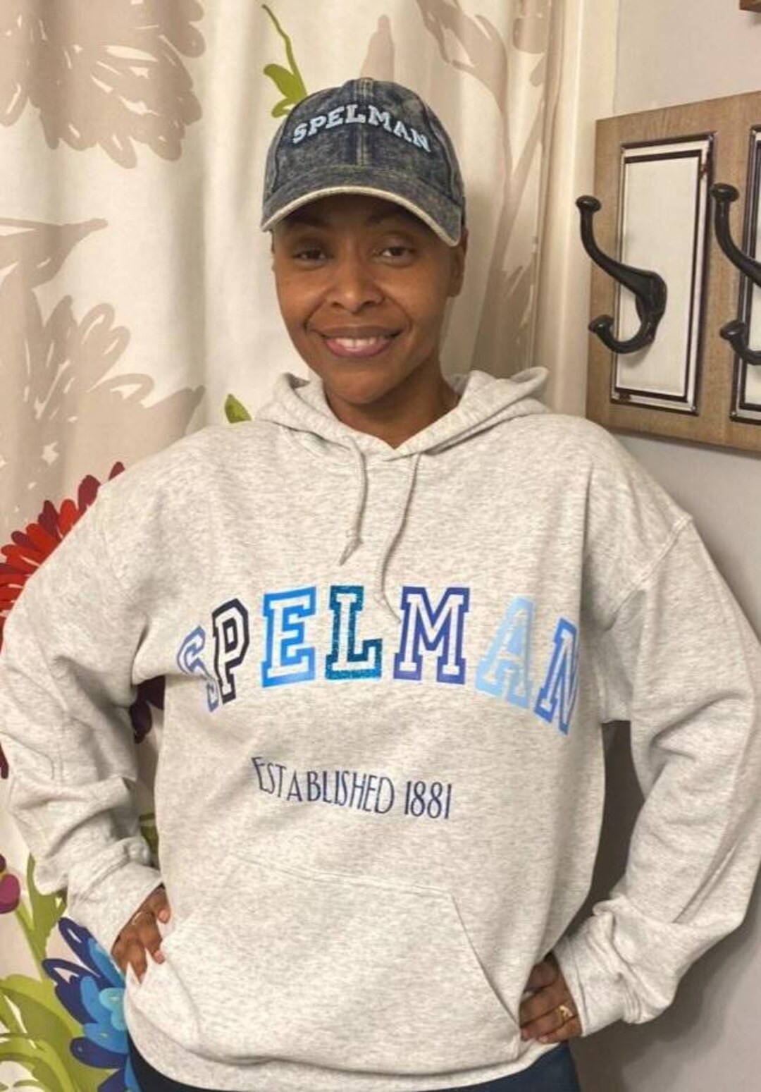Shades of Blue Spelman Hoodie Sweatshirt - Etsy
