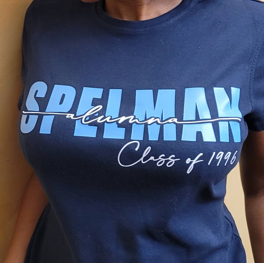 Spelman Alumna With YEAR Edition - Tshirt Design - Etsy