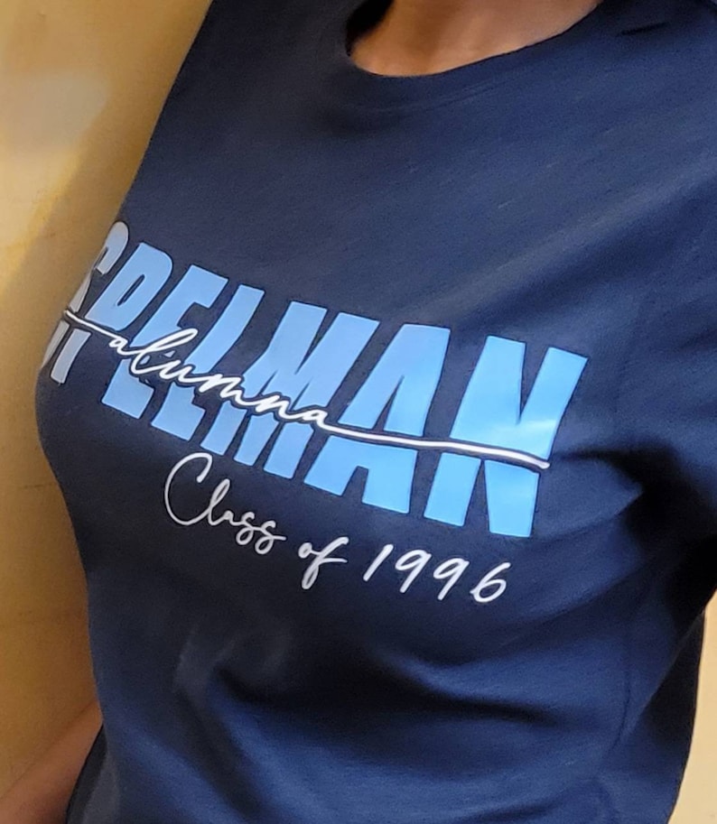 Spelman Alumna With YEAR Edition - Tshirt Design - Etsy