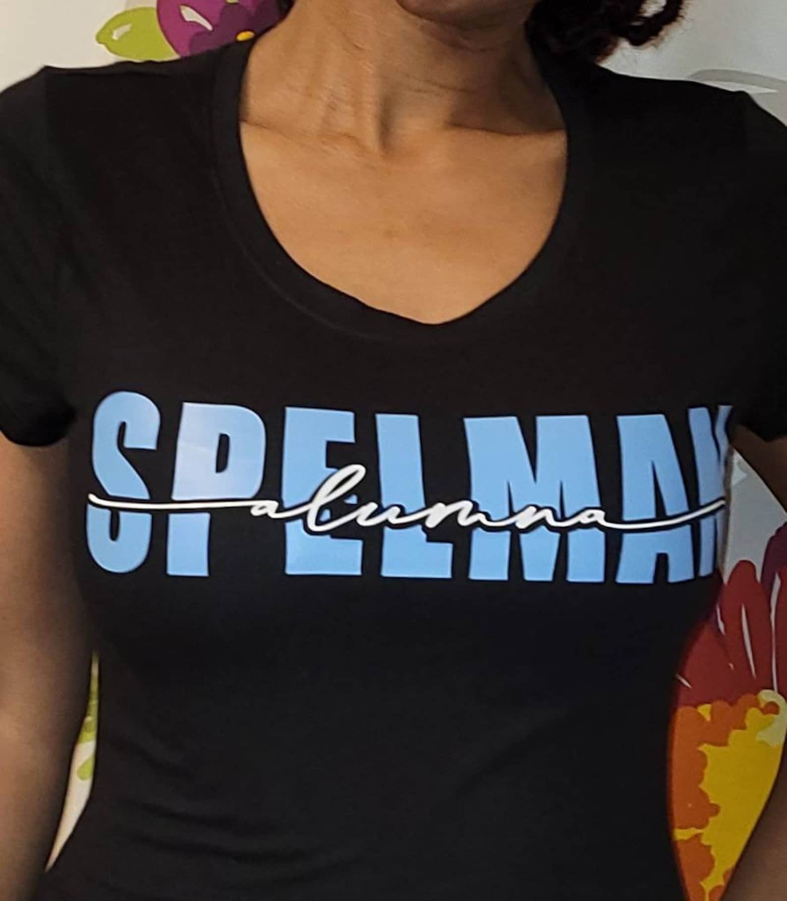 Spelman Alumna With YEAR Edition Tshirt Design | Etsy