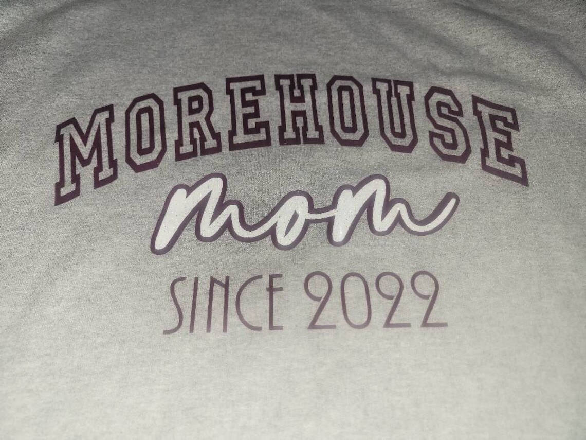 Morehouse Wife or Mom Gray Tshirt or Sweatshirt - Etsy