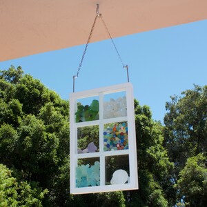 Beachcomber Divided Sea and Beach Beach Glass Display Window - Etsy