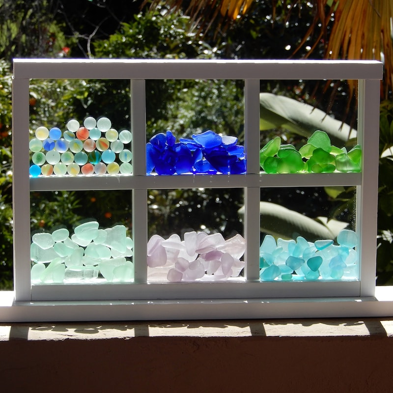 Sea Glass Window - Etsy