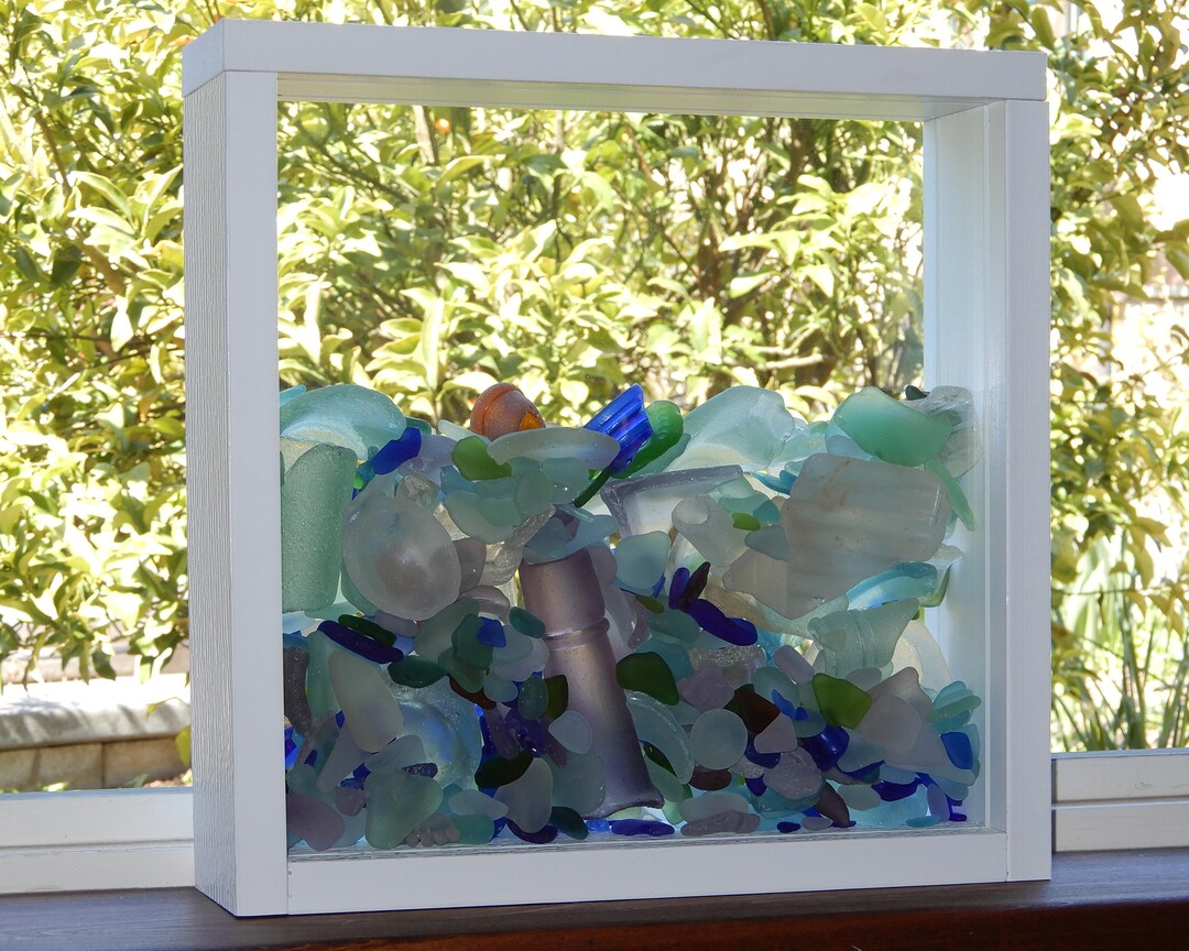 Junior Designer Stand up Sea and Beach Glass Display Window - Etsy