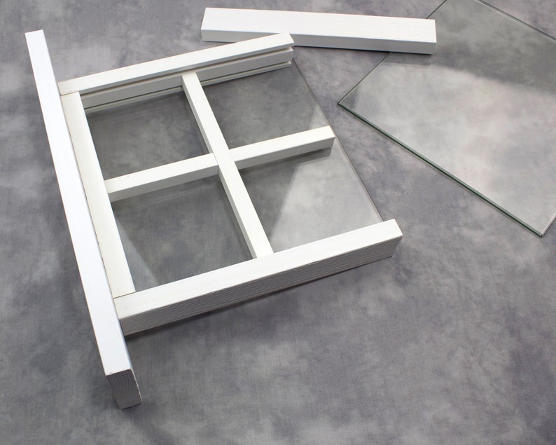 Wanderer Stand up Sea and Beach Glass Display Window With Dividers-4 ...