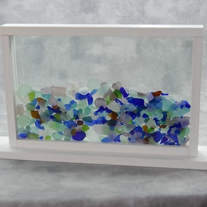 Dreamcatcher Stand up Sea and Beach Glass Display Window - Etsy