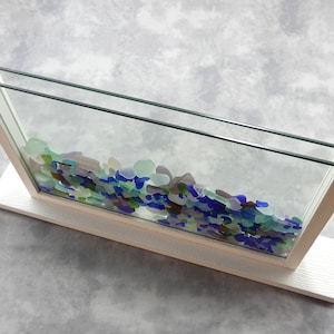 Dreamcatcher Stand up Sea and Beach Glass Display Window - Etsy