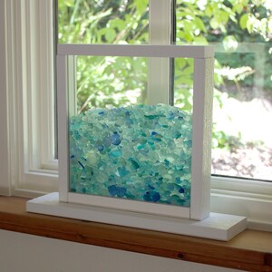 Wanderer Stand up Sea and Beach Glass Display Window - Etsy