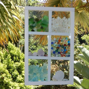 Beachcomber Divided Sea and Beach Beach Glass Display Window - Etsy