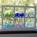 Dreamcatcher Stand up Sea and Beach Glass Display Window With Dividers ...