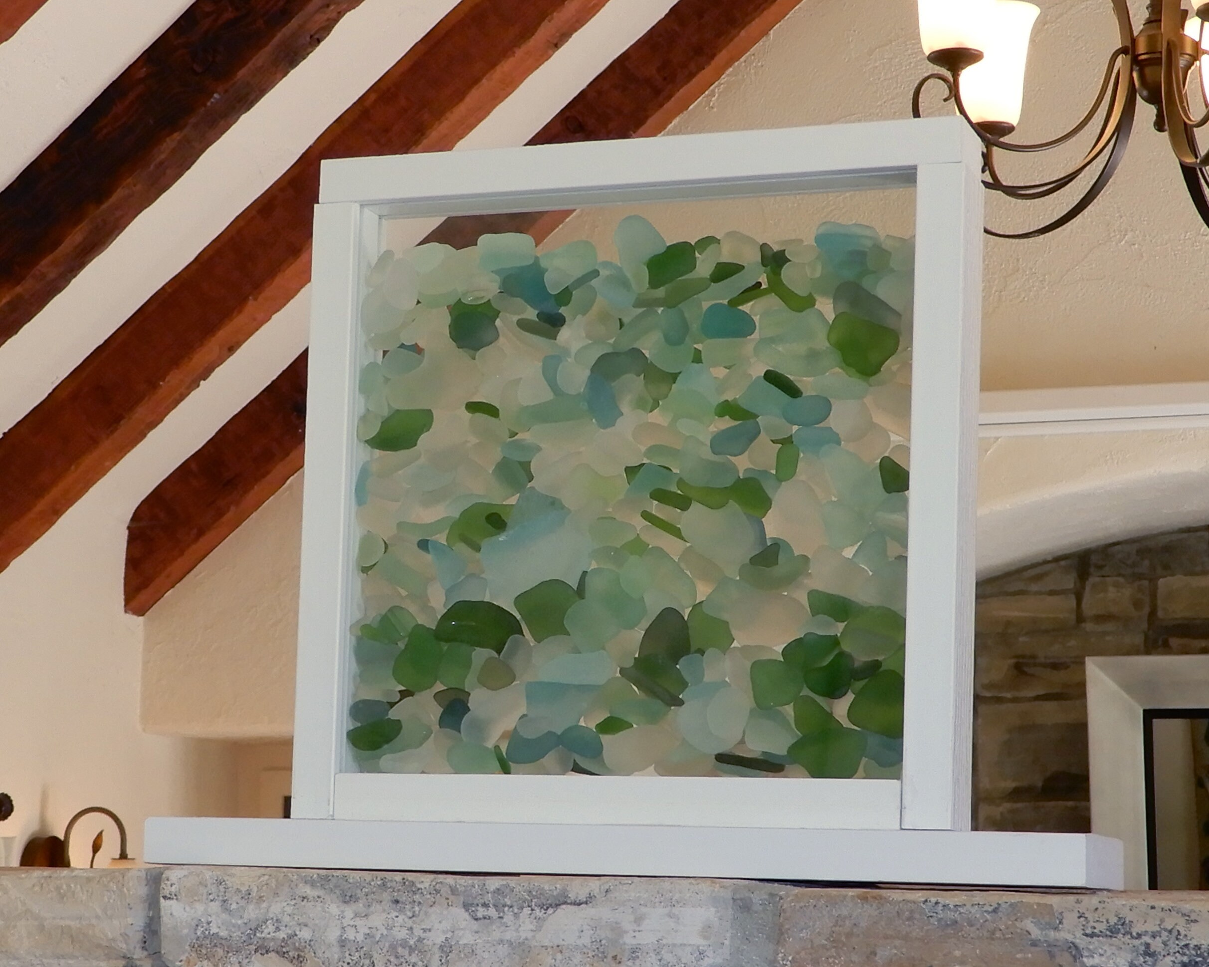Wanderer Stand up Sea and Beach Glass Display Window - Etsy