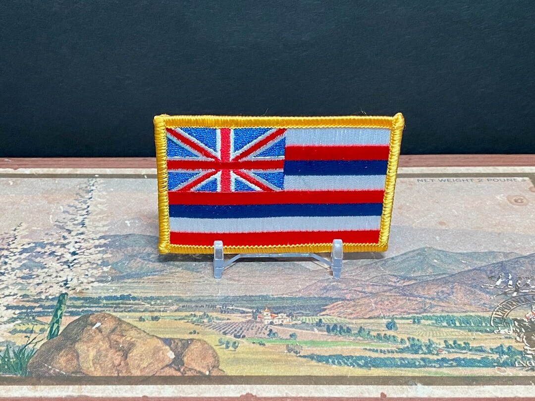 Retro Hawaii Flag Patch - Etsy