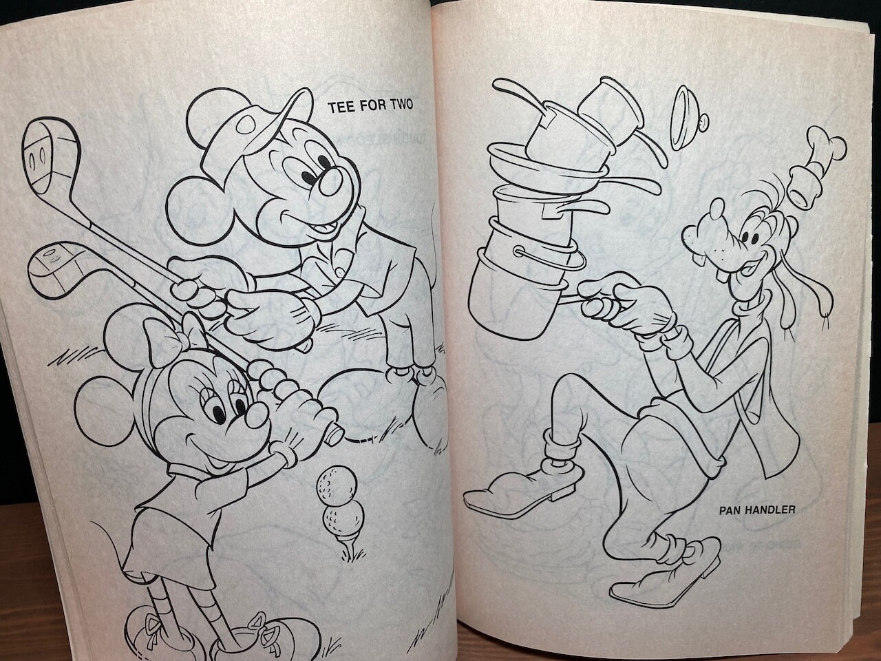 1987 Walt Disney's Friends A Giant Coloring Book - Etsy