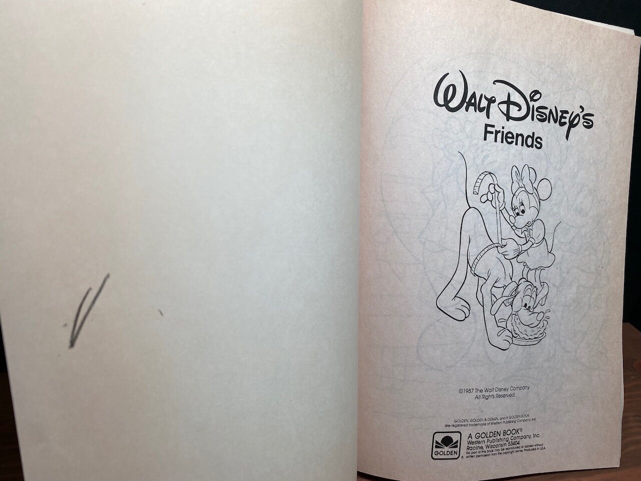 1987 Walt Disney's Friends A Giant Coloring Book - Etsy