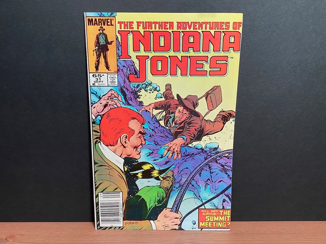Vintage 1985 Indiana Jones Marvel Comic Book #31 - Etsy