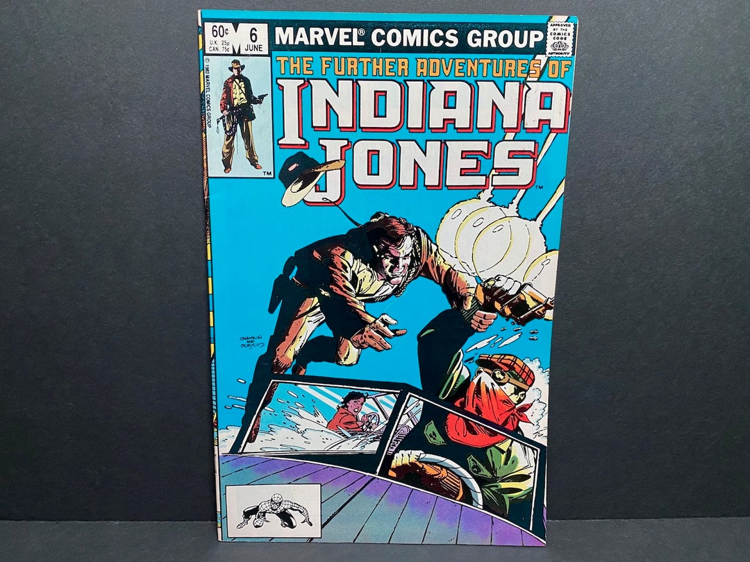Vintage 1983 Indiana Jones Marvel Comic Book 6 - Etsy