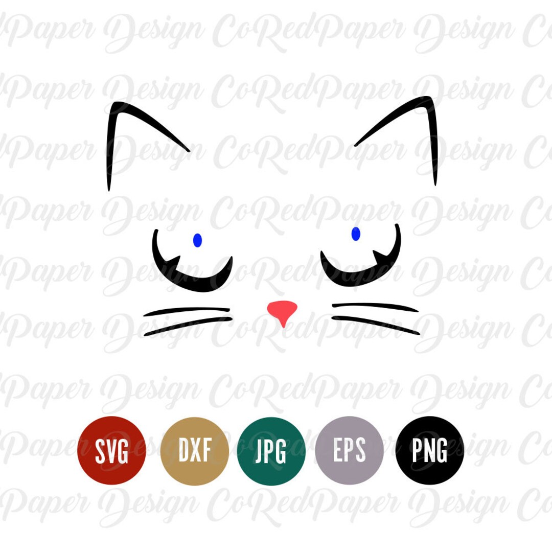 SVG Grumpy Cat, Cat Face Cricut, Cute Cattshirt Design, DXF, Jpg, Png ...
