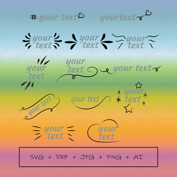 Word Accents Svg - Etsy