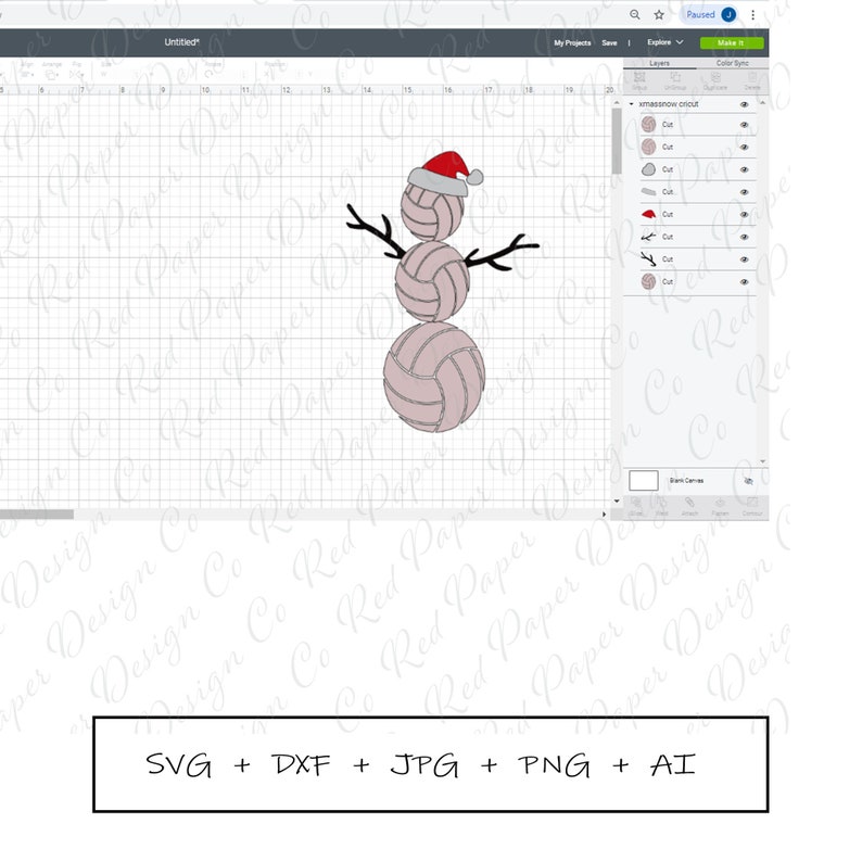 Volleyball Christmas SVG Volleyball Xmas Cut File Volleyball - Etsy