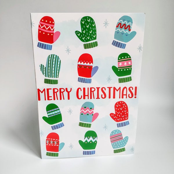 Christmas Mittens - Etsy