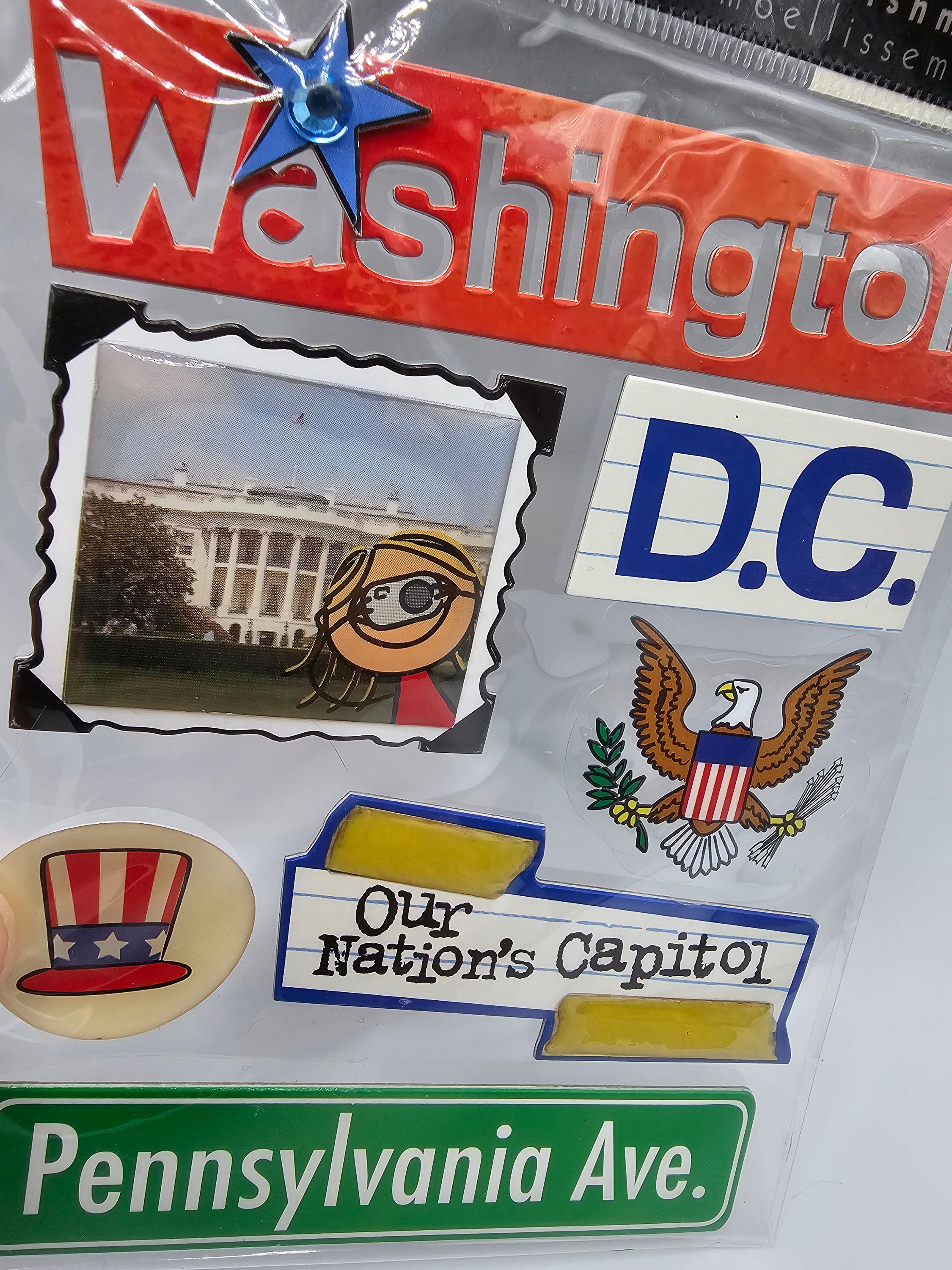Washington DC Stickers Capitol Pennsylvania Ave Street Sign - Etsy