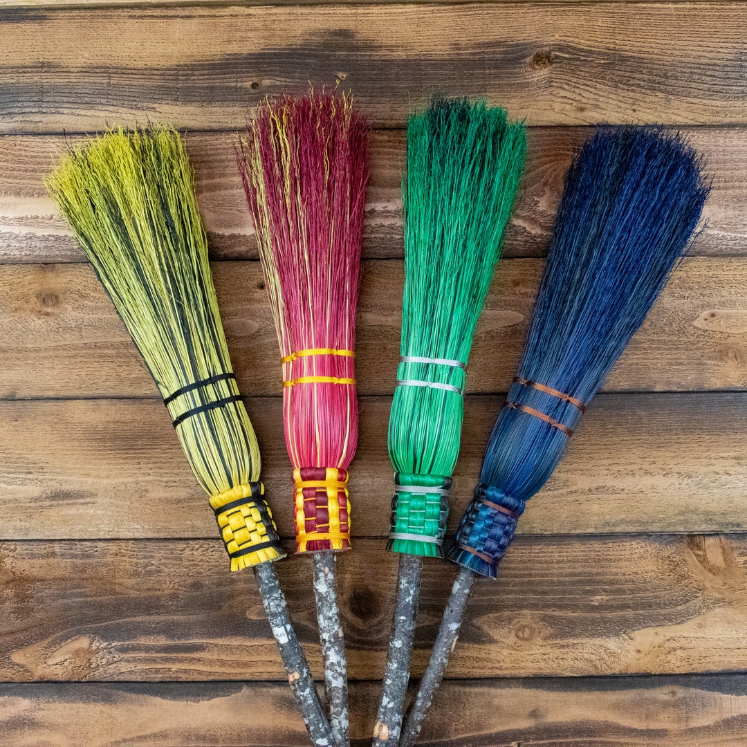 Wizard Broom - House Colors - Broomsticks, Magic Flying Broom ...