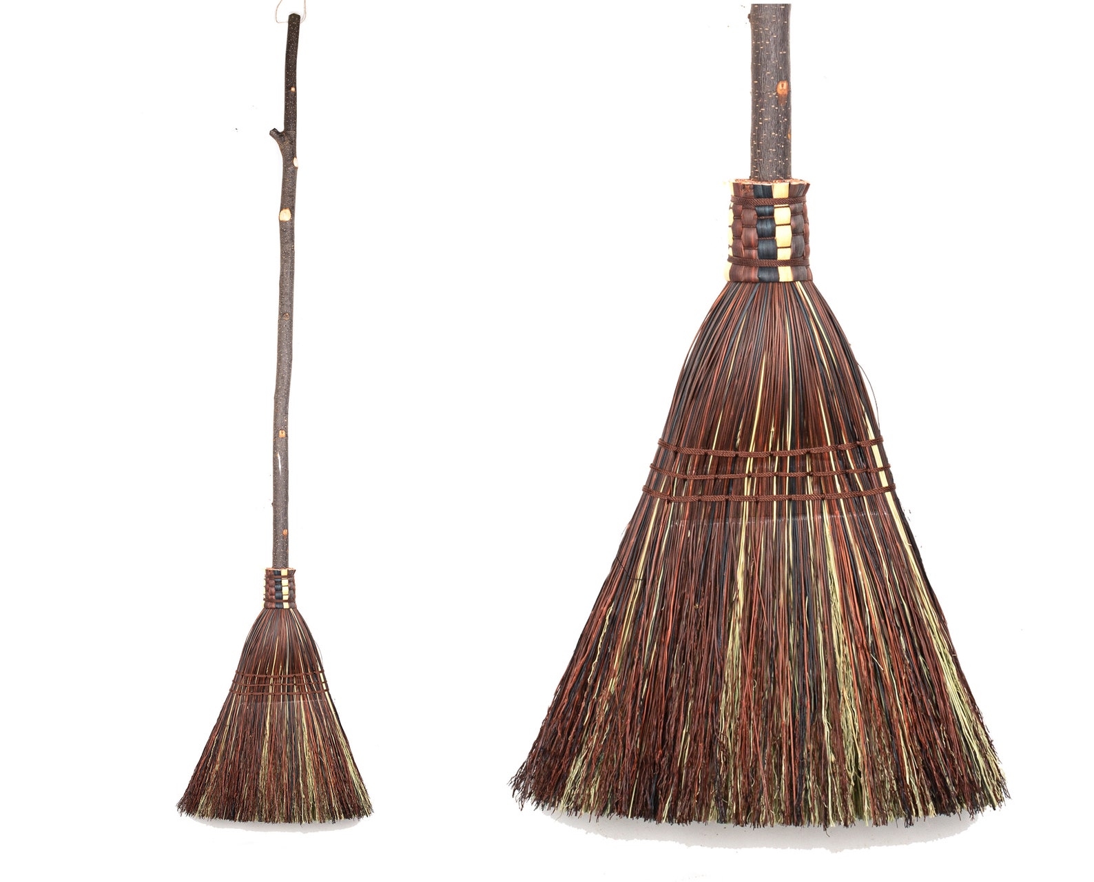 Kitchen Broom Brown Mixed Rustic Home Decor Housewarming - Etsy