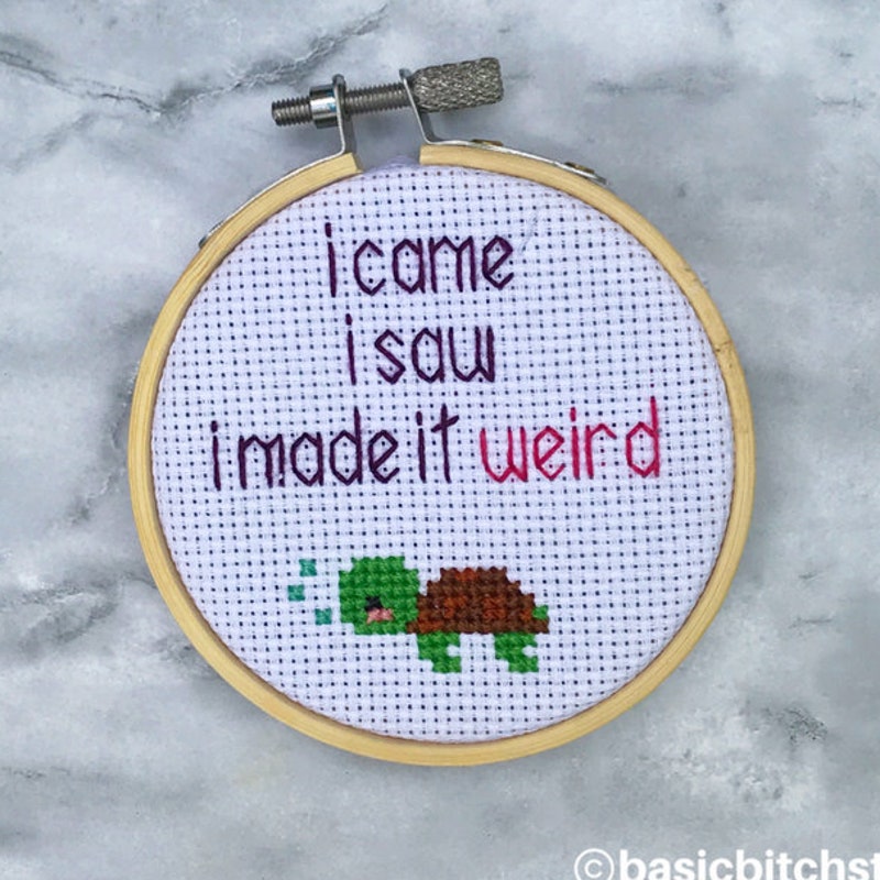 Cross Stitch Patterns Funny - Etsy
