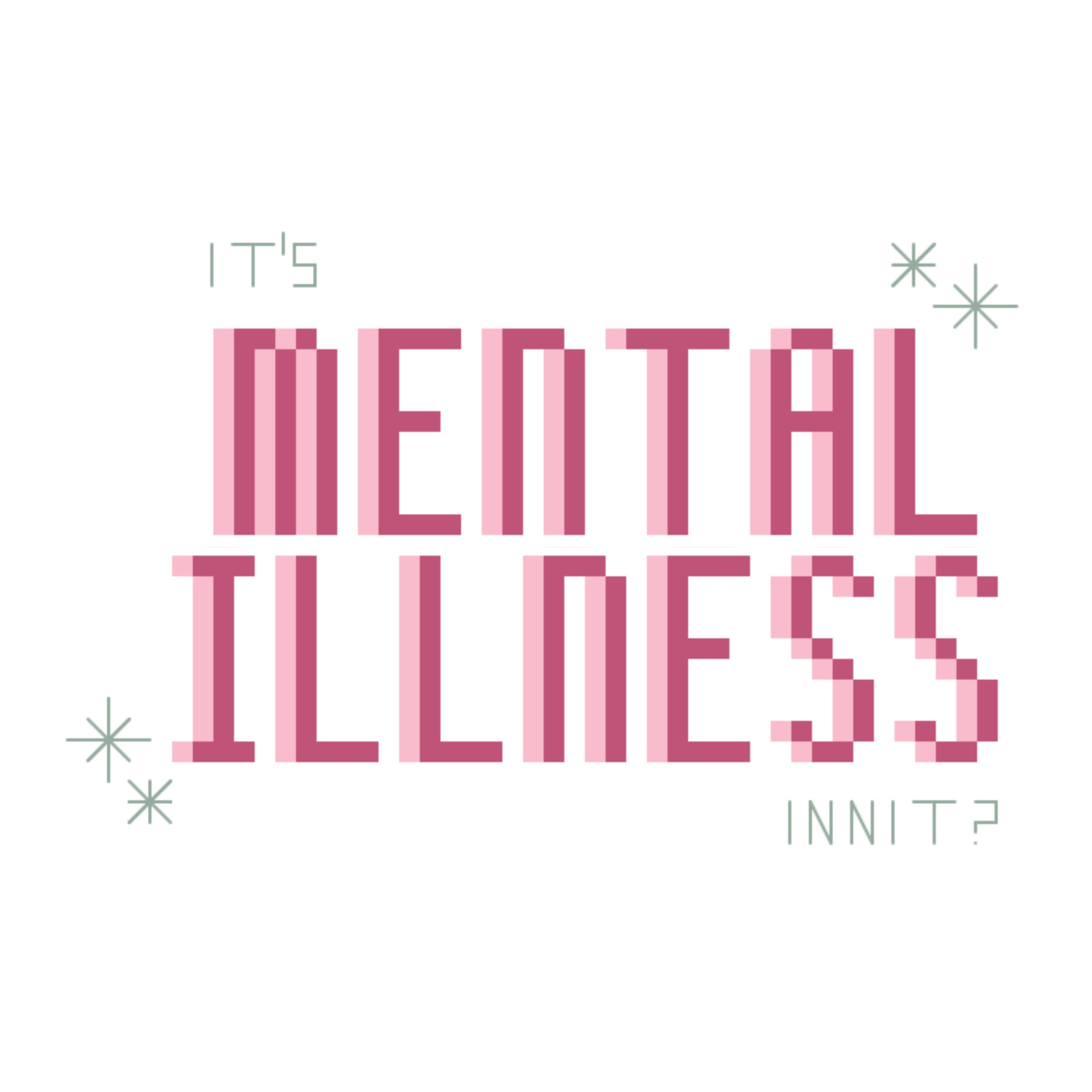 It's Mental Illness Innit Cross Stitch Pattern Mental | Etsy