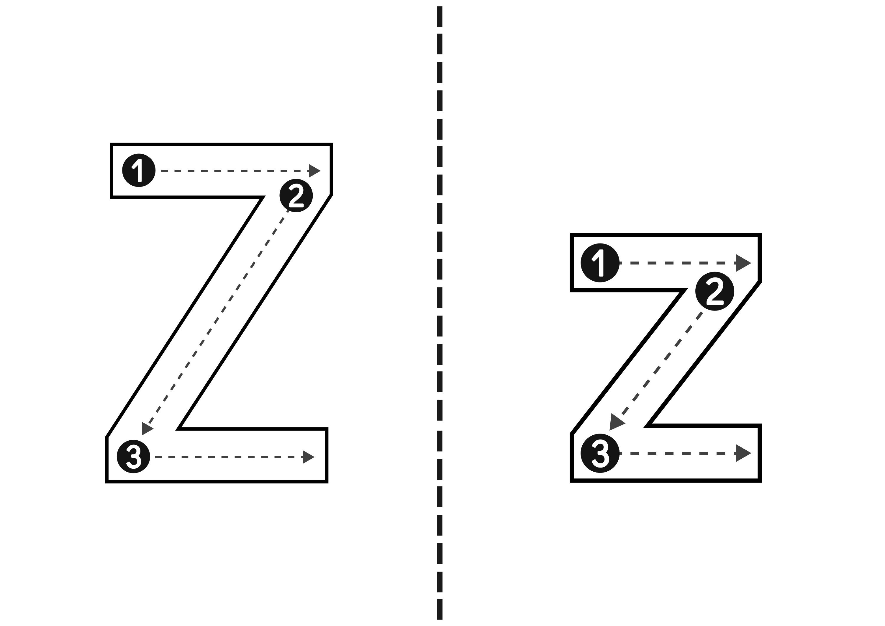 Letter Tracing Printable Homeschool Handwriting Print - Etsy