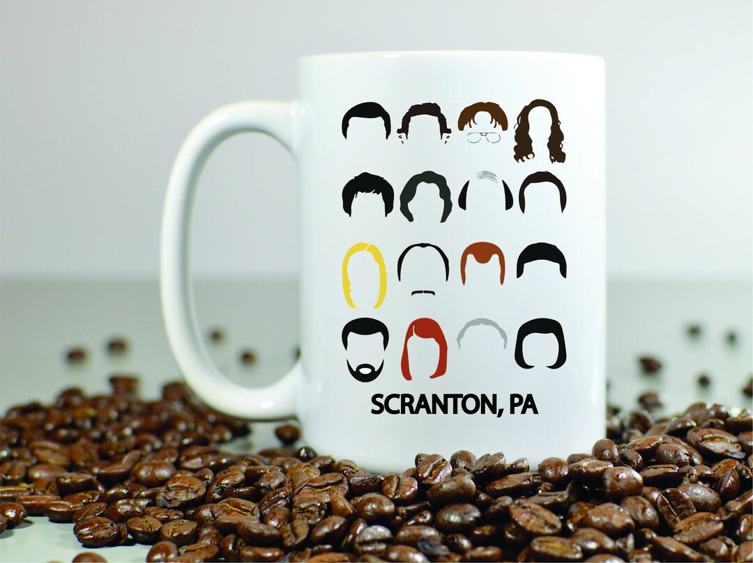 Funny Coffee Mug / TV Coffee Mug / Hair of the Office / Scranton PA ...