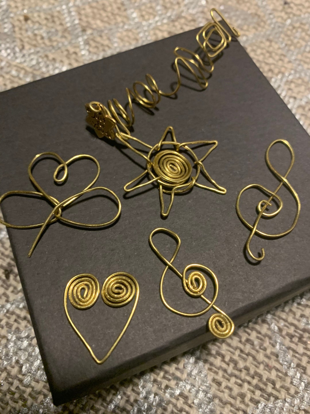 1 Dreadlock Jewelry Featuring Your Choice of Loc Jewelry Charm ...