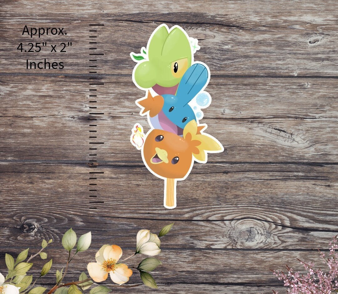 Poke Gen 3 Dango Sticker - Etsy