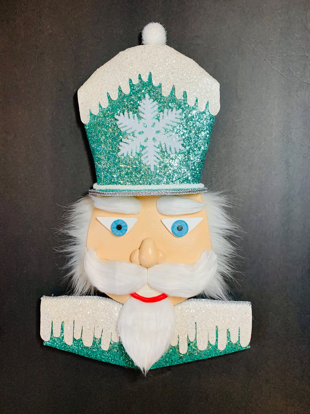 Nutcracker Wreath Attachment, Christmas Wreath Attachment, Cracker Jack ...