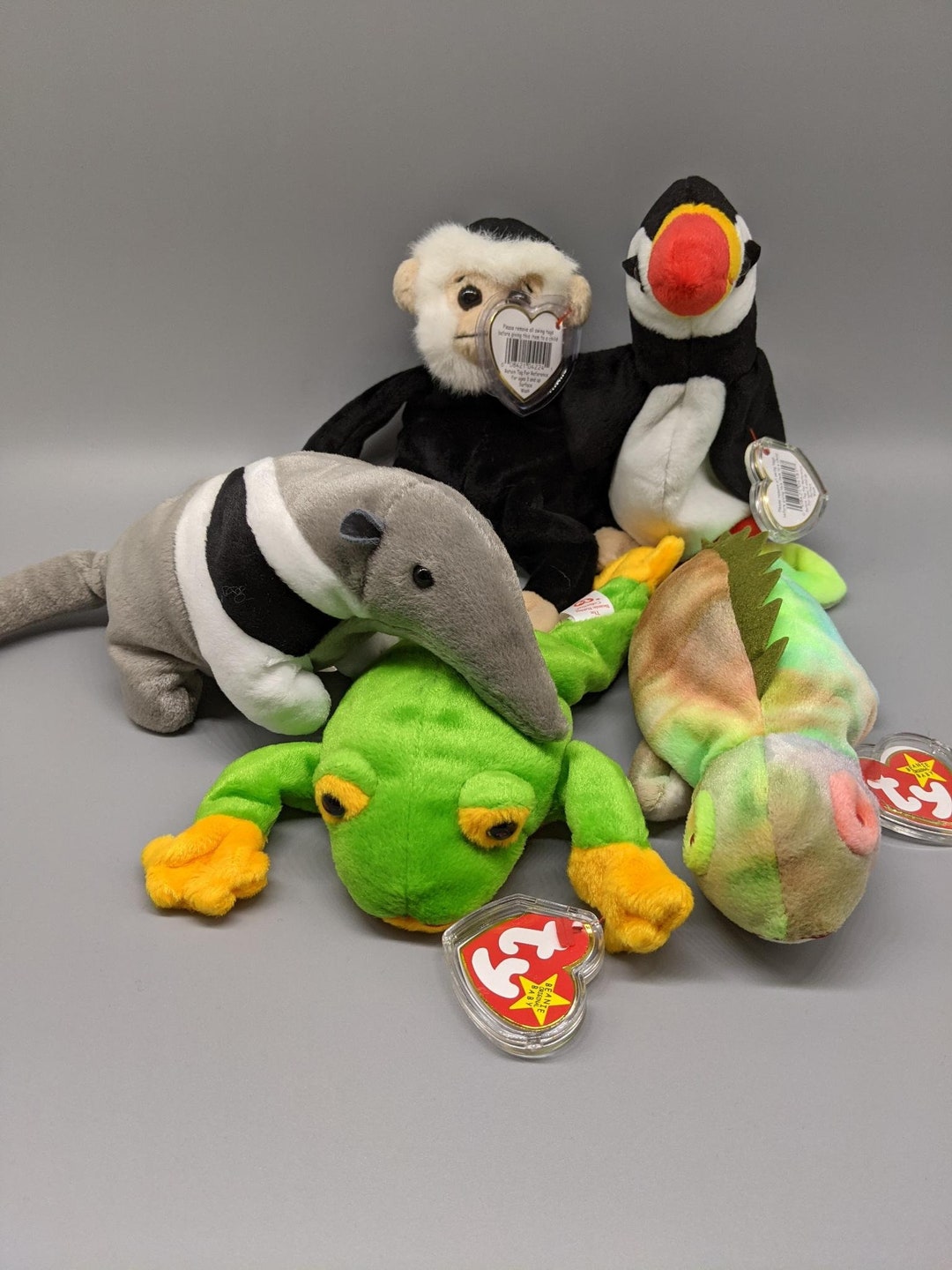 Zoo Beanie Babies - Etsy
