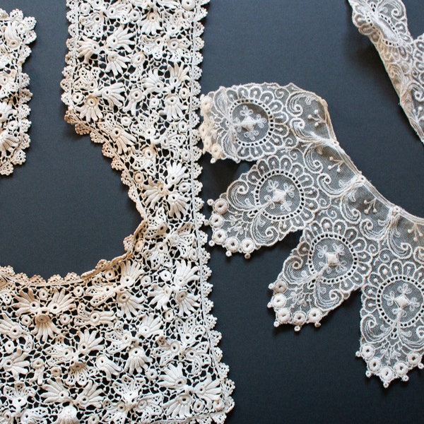 Antique Lace Collar - Etsy