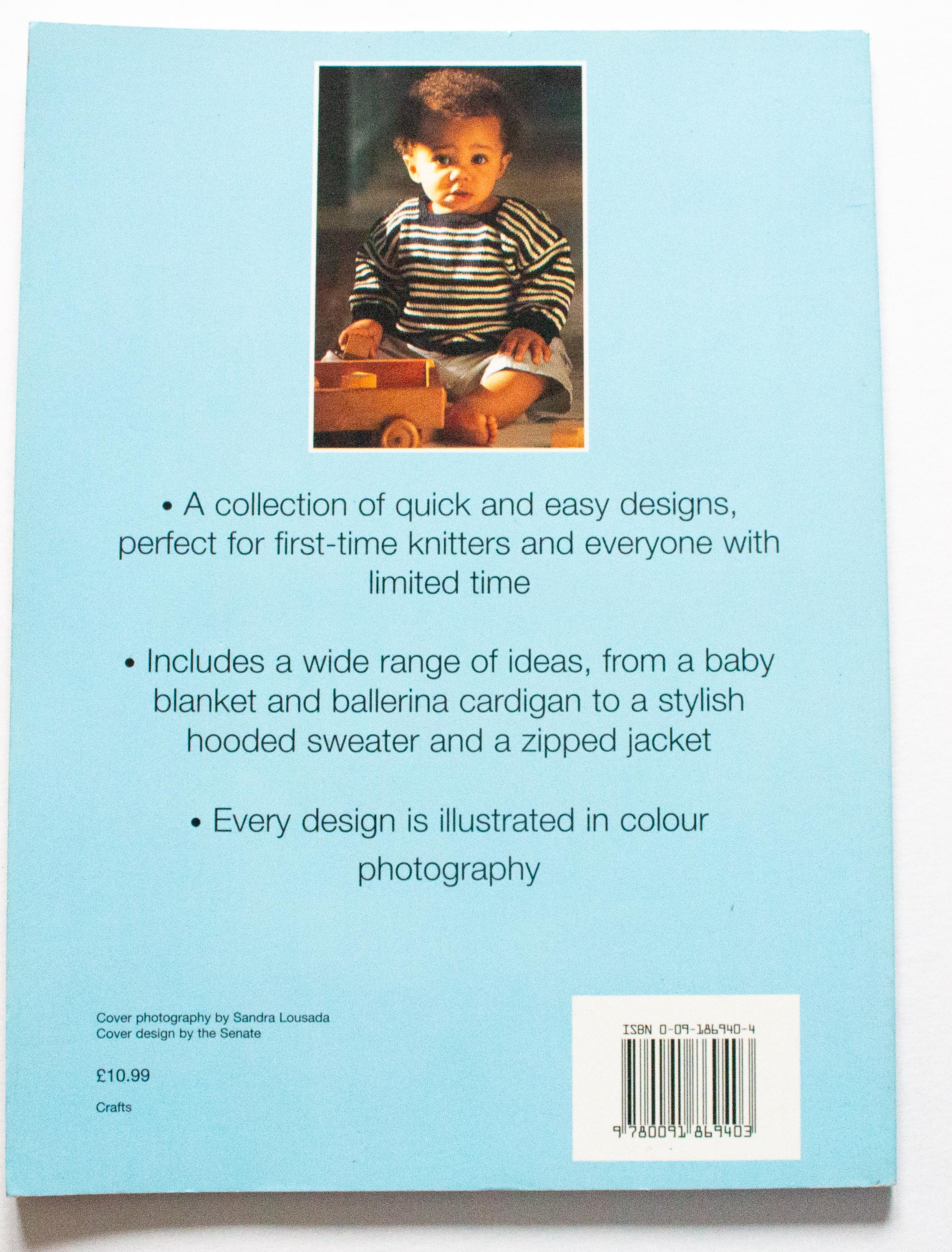 Vintage Knitting Book Debbie Bliss 'quick Baby Knits: Over 25 Easy ...
