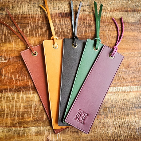 Monogrammed Bookmark - Etsy